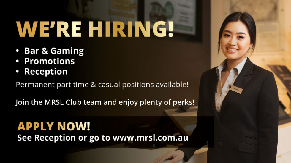 Employment | Merrylands RSL