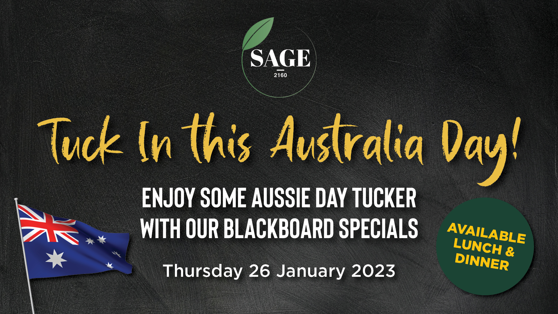 Sage 2160 | MRSL Club Modern Asian and Western Menu