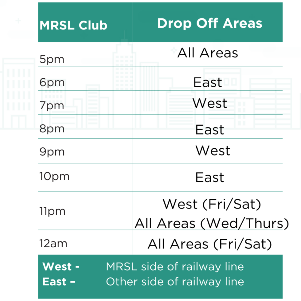 Courtesy Bus - Merrylands RSL